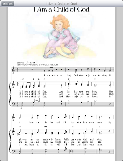 LDS Hymns iPhone Application: LDS Music for iPad