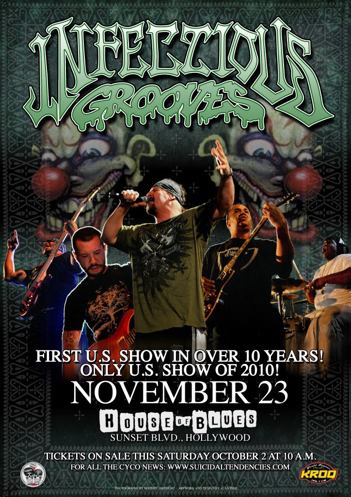 Individual thought patterns V.023: INFECTIOUS GROOVES Announce First ...