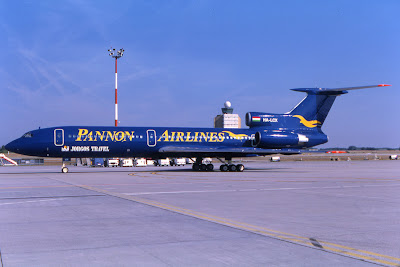 PlaneSpotters Slide-Collections: Pannon Airlines TU54 HA-LCX