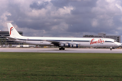 PlaneSpotters Slide-Collections: Fine Air DC8 N27UA