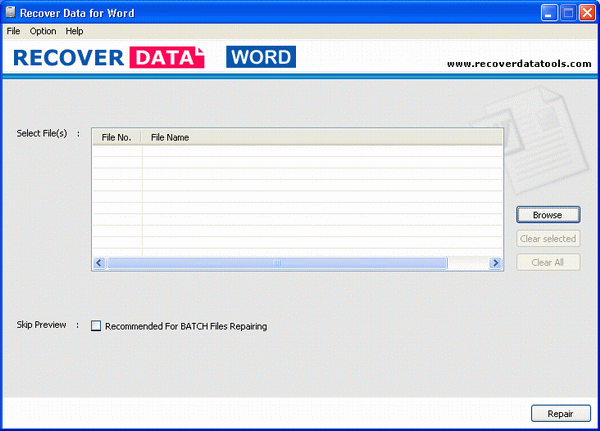 Microsoft word repair tool: April 2010