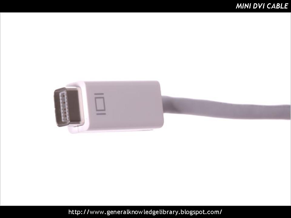 General Knowledge Library Mini Dvi Digital Visual Interface Data Cable