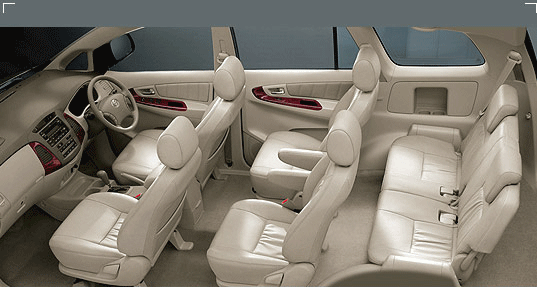 Toyota Innova: Toyota innova interiors