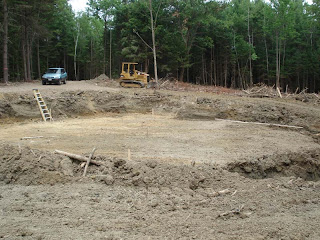 Octagonal House: Foundation Hole and Footings