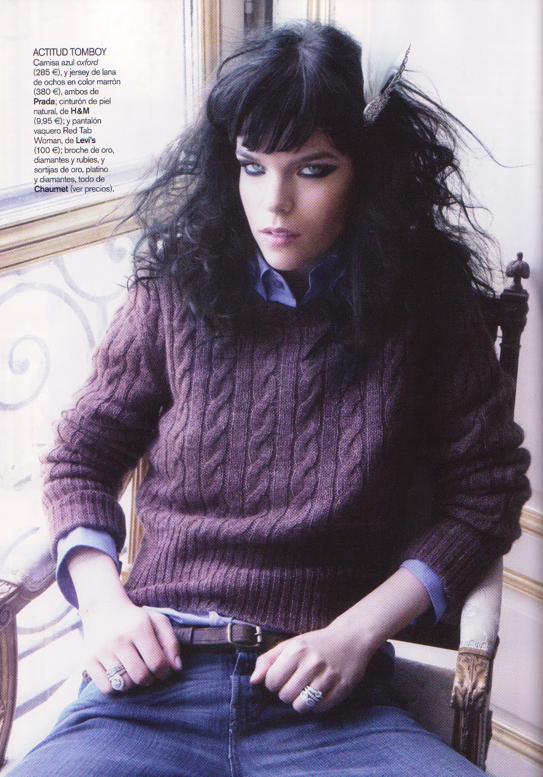 Next Model Management: Meghan Collison in Spanish Vogue