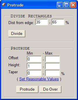 SketchUp Plugins and Blog: Plugin: Protrude