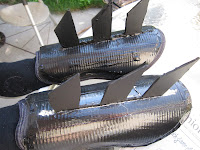 Chuck Does Art: DIY Batman Costume: Gauntlets