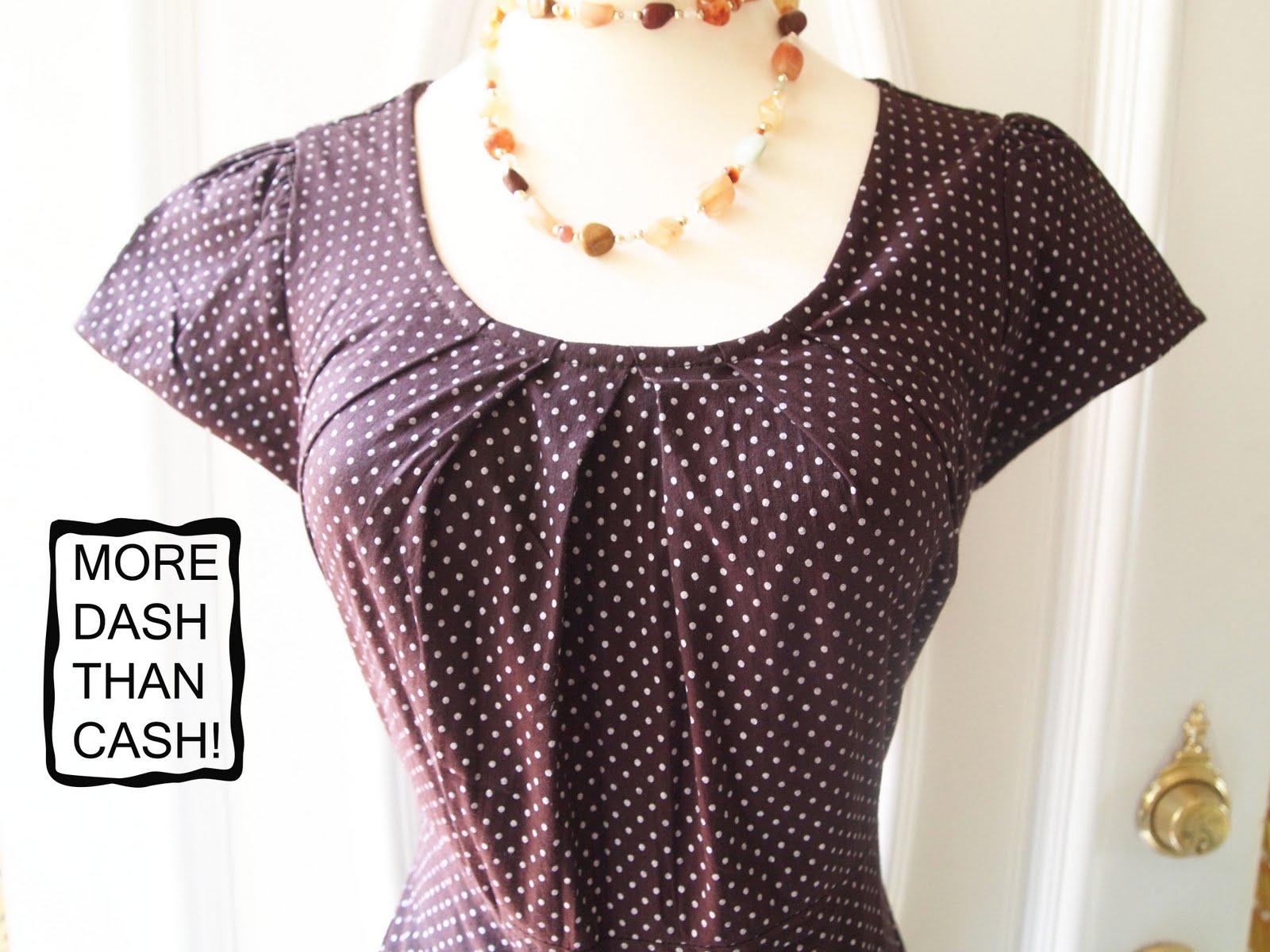 MORE DASH THAN CASH!: Miss Prim & Proper's Dress