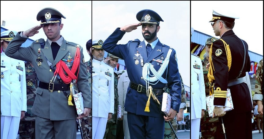An image dump of the beautiful uniforms of the Imperial Iranian Armed ...