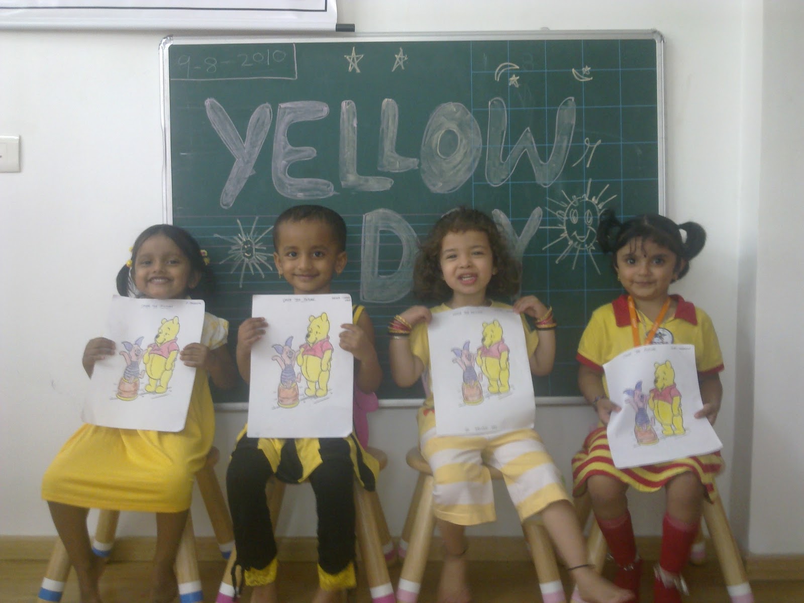 KIDZEE BAL LADAKPAN: YELLOW DAY