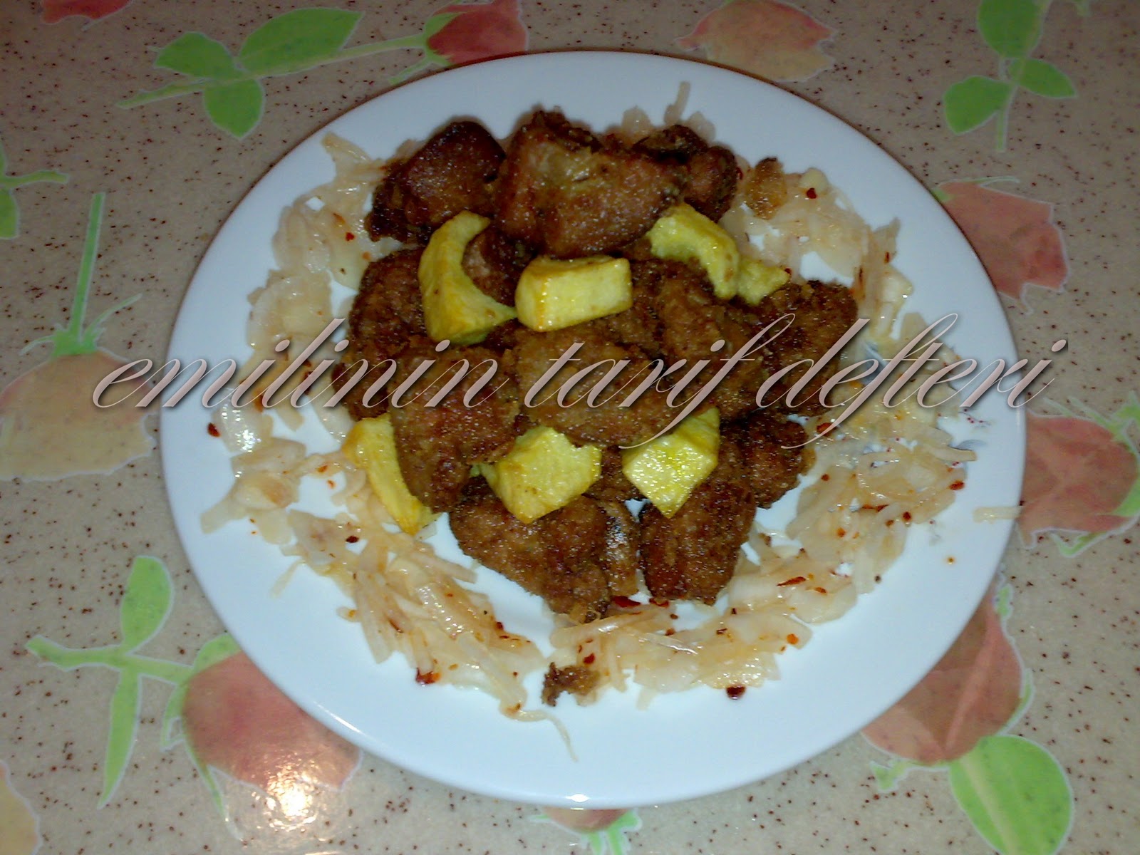 yemek yapmak da bir sanattır...: tavuk ciğerinden arnavut ciğeri