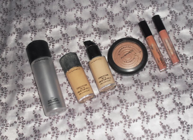 Blondes Do It Better!: creme d'nude (back to mac) + red earth haul