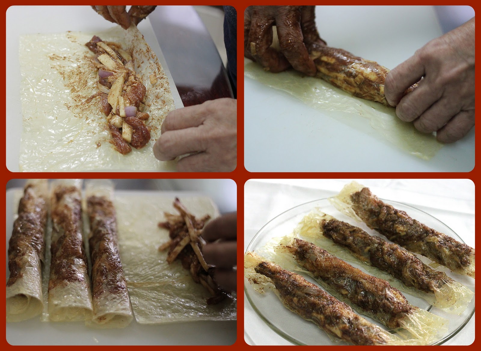 Quay Po Cooks: Ngoh Hiang/Lobak (five spiced pork rolls wrapped)