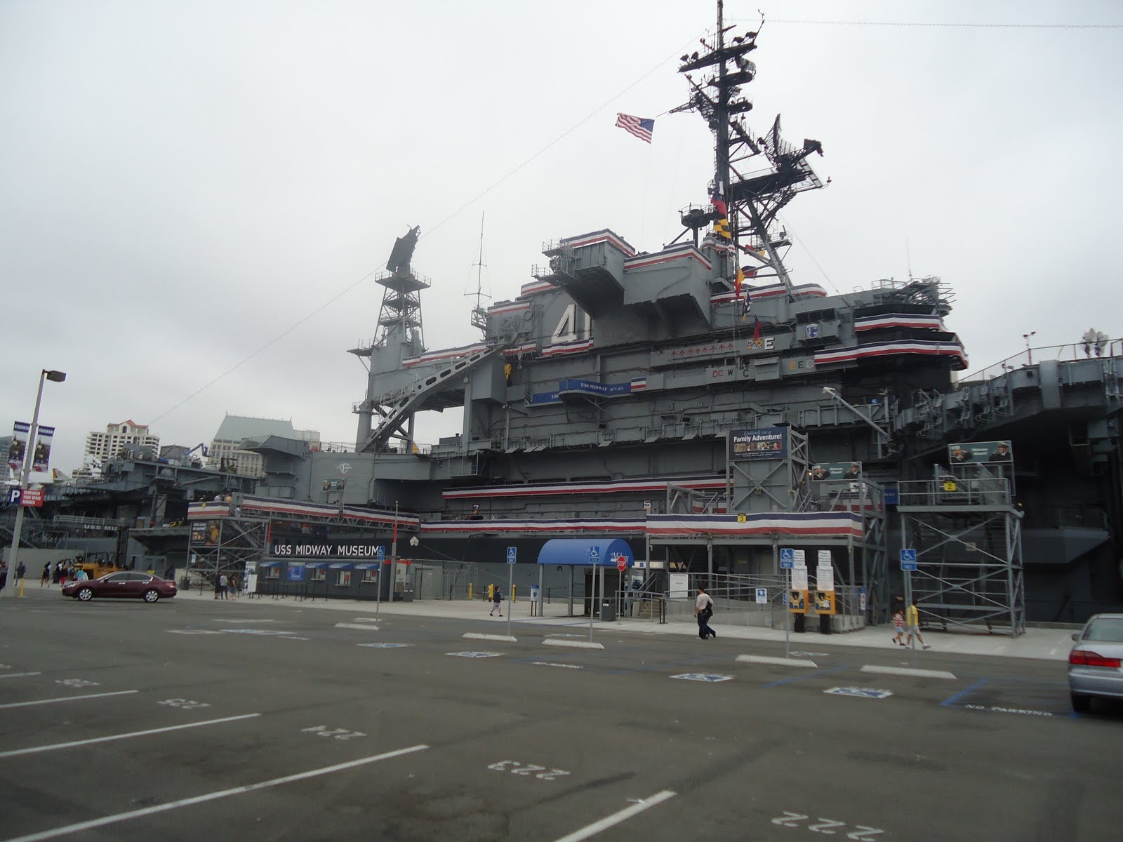 PANAMERICAN ADVENTURE: USS. NIMITZ MUSEUM, SAN DIEGO.