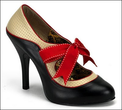 Your Retro Shoes & Vintage Style Shoe Source: "Tempt" Retro Pumps from ...