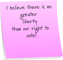 Only Parent Chronicles: Post-It Note Tuesday - Election Day