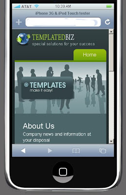 Free Mobile Website Templates: How to create a mobile phone friendly ...
