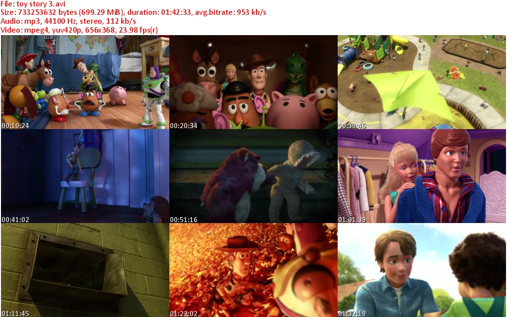 Descargar Toy Story 3 Audio Español Latino DVDRip 2010