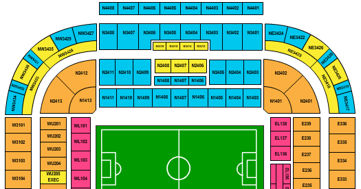 Old Trafford - Seating Charts and Information | Football Stadium