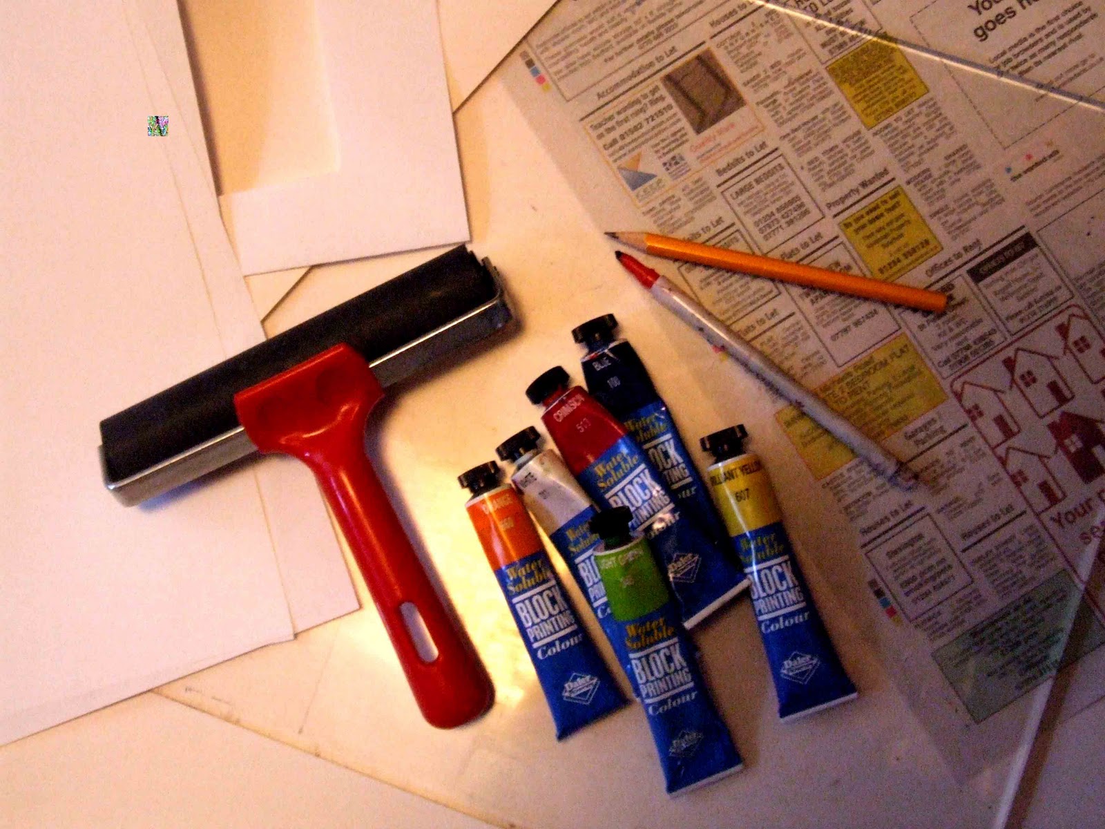 This Inspiration: Monoprinting