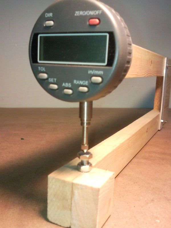 Sen's Guitar Making Blog: Thickness Measurement Tool