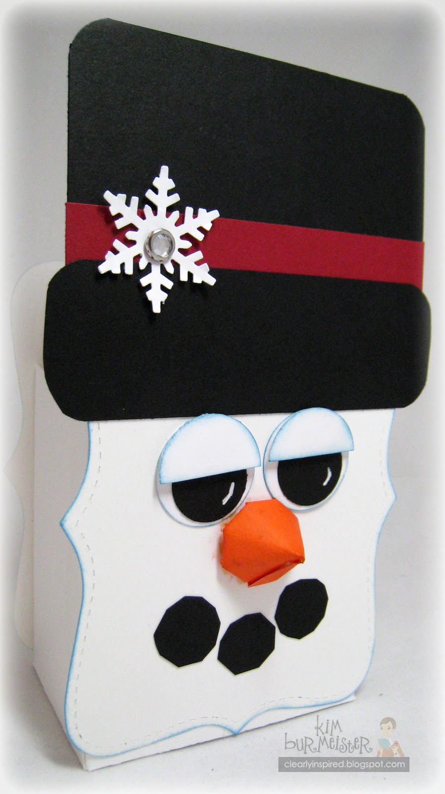CLEARLY INSPIRED: Snowman Box