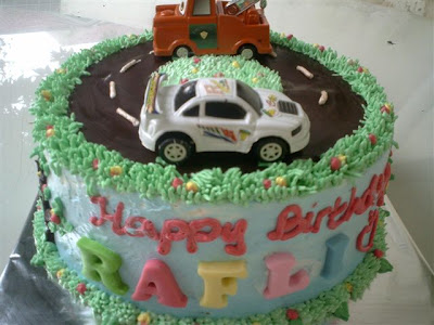 Cake Station: Kue Ulang Tahun Mobil untuk Raffli