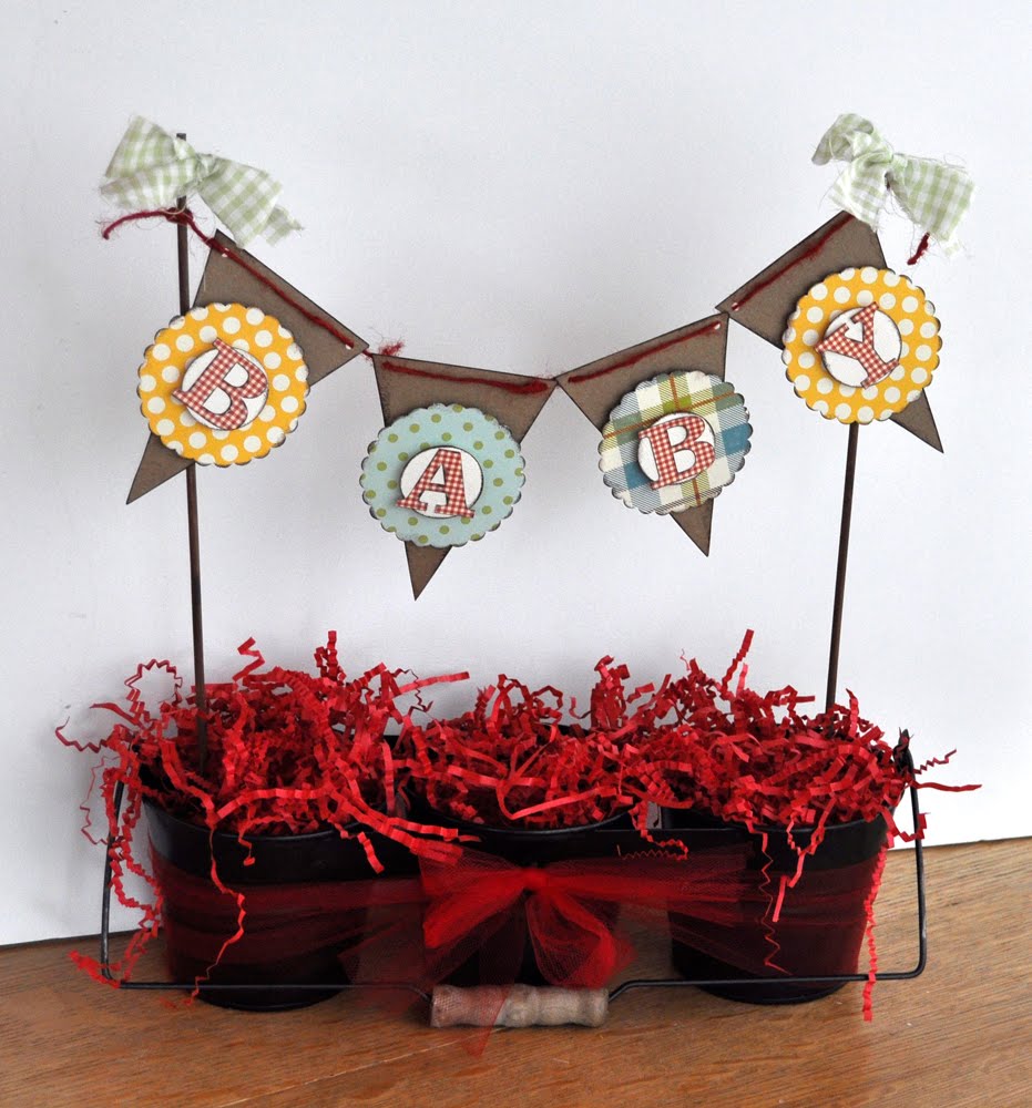 Blessed Scrapper: Baby Boy Gift Ensemble: October Afternoon