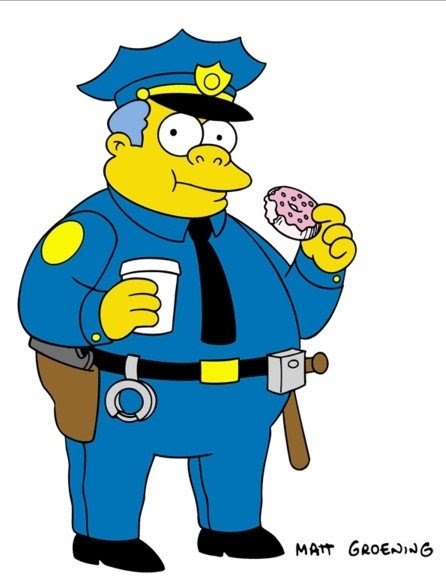 Los Simpson: Clancy Wiggum más conocido como "Jefe Górgory"