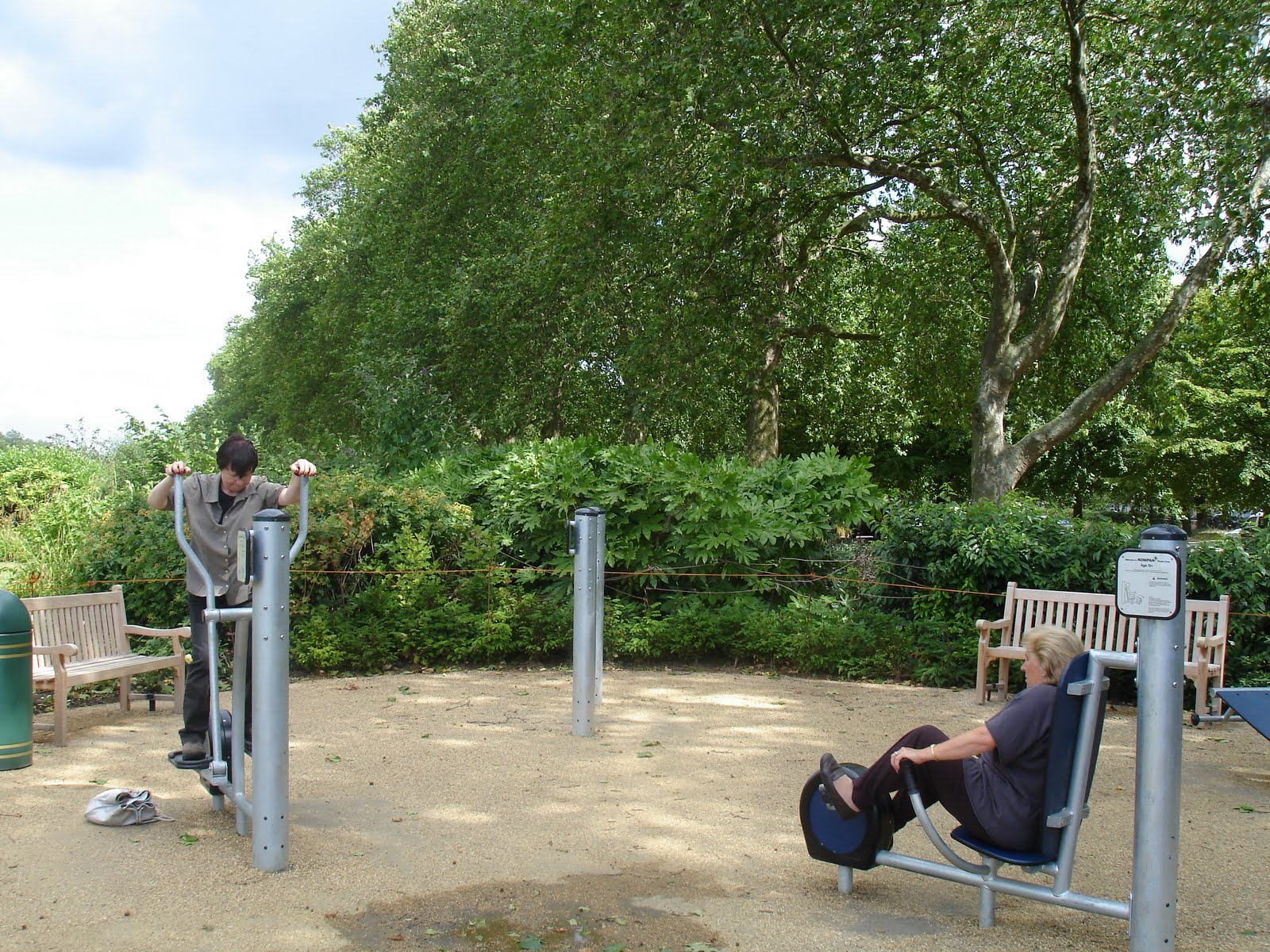 Elina Juusola-Halonen: The Senior Park at Hyde Park in London