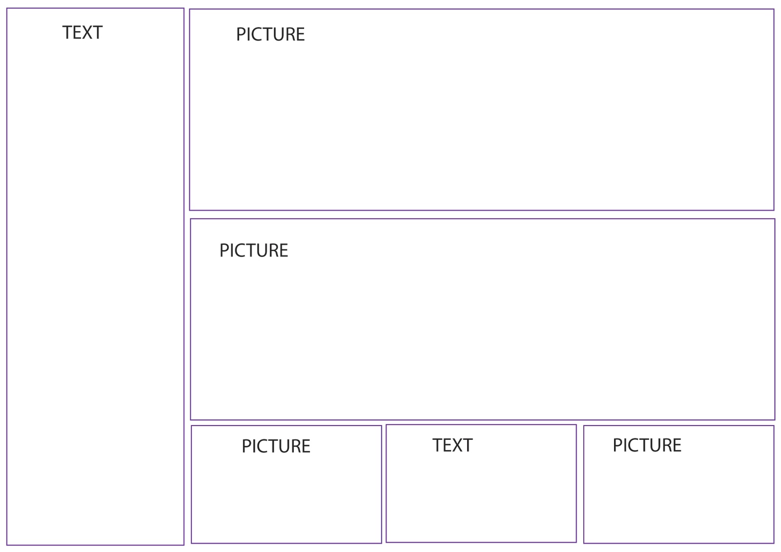 Editorial: Double page spread layouts