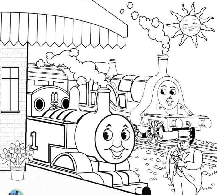 Thomas And Friends Coloring Pages - Coloring Animal