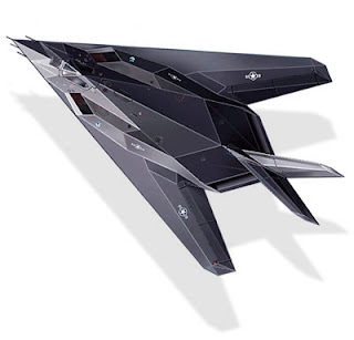 Military Paper Model: F-117 A Nighthawk Paper Model