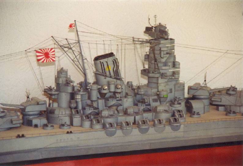Military Paper Model: Yamato Paper Model
