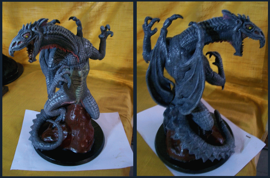 ALIENS&TOYS: ESCULTURA DRAGON