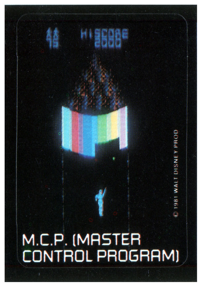 Hyperion Edge: Tron Sticker #3, "Tron MCP Level of the Video Game"