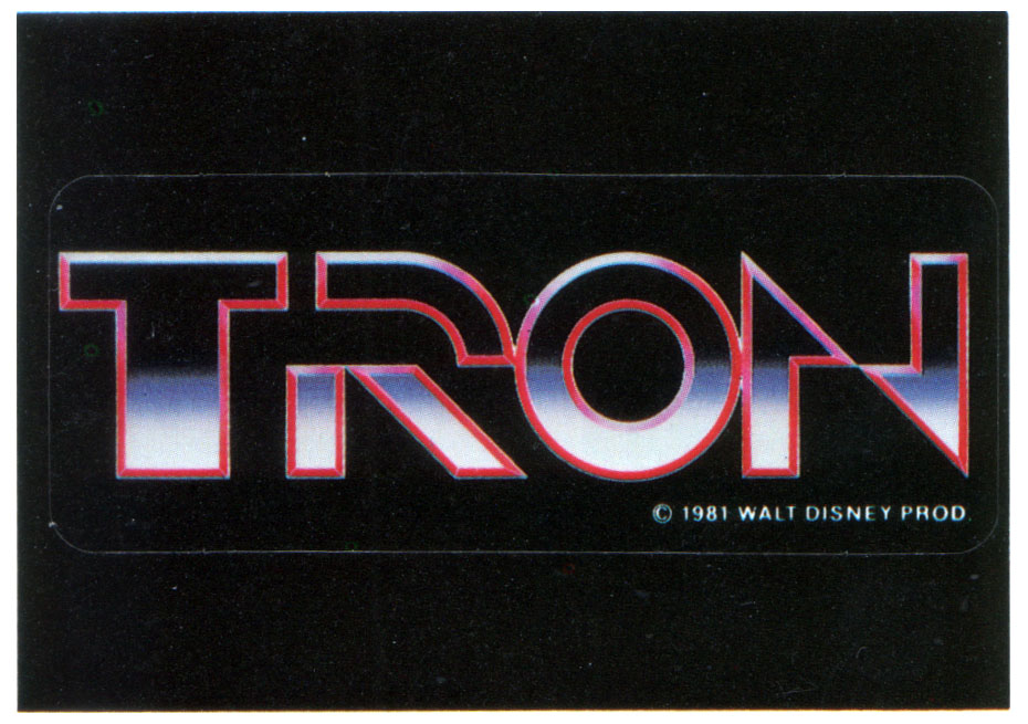 Hyperion Edge: Tron Sticker #6, "Tron Logo"