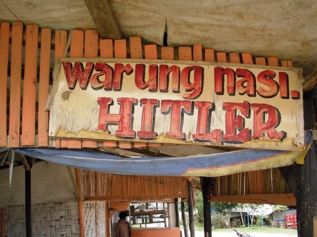 NAZI JERMAN: Warung Nasi (Nazi) Hitler Di Indonesia!