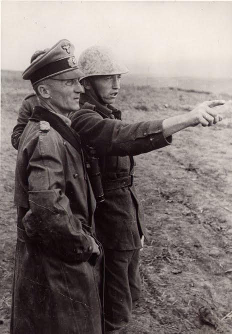 NAZI JERMAN: Foto Hasso von Manteuffel, Jenderal Panzer Jerman