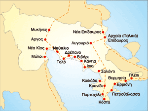 Δημοτικές Εκλογές : Νομός Αργολίδας - Δήμοι