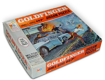 Illustrated 007 - The Art of James Bond: Goldfinger Puzzle