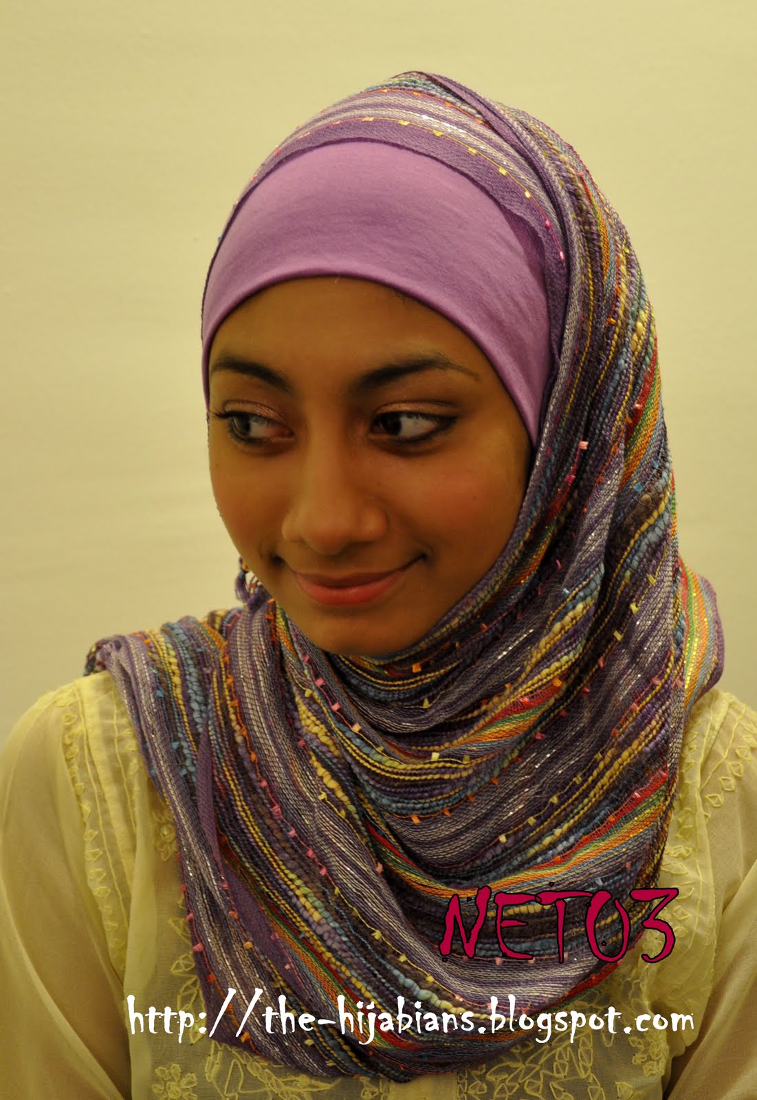 The Hijabians: Net Shawl