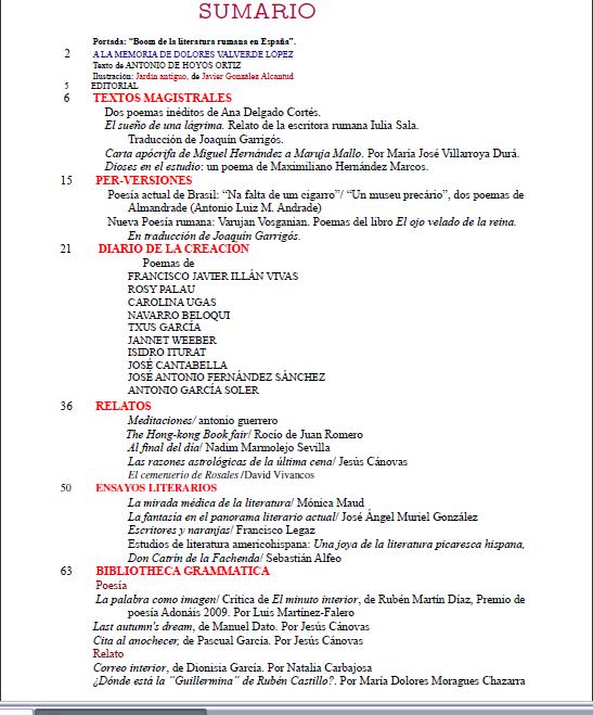 Modelos de sumario - Imagui