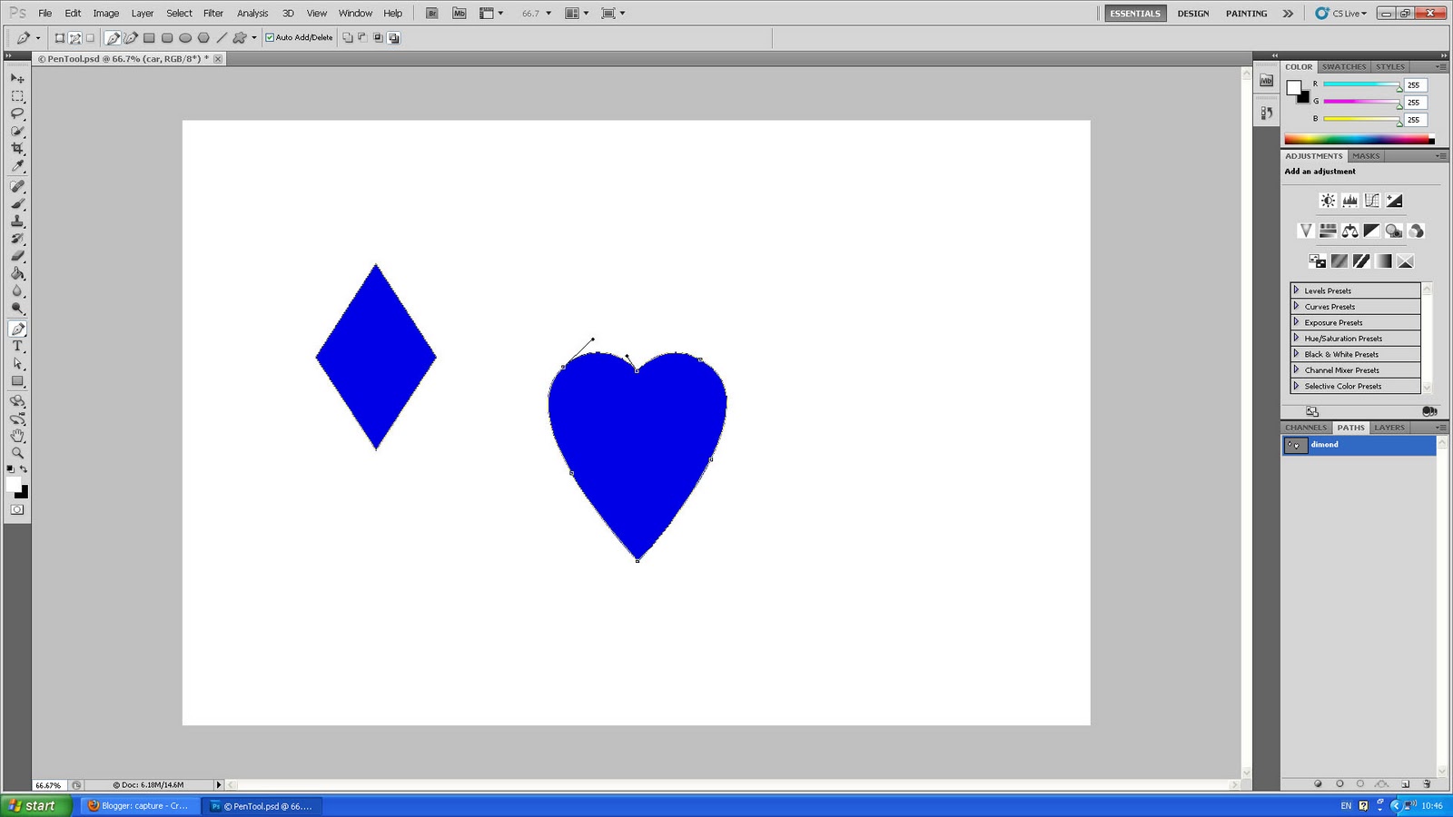 Capture: The pen tool, Refine Edge and Content Aware Fill.