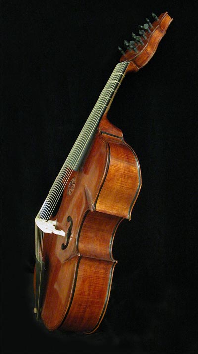 Lira da gamba - Lirone