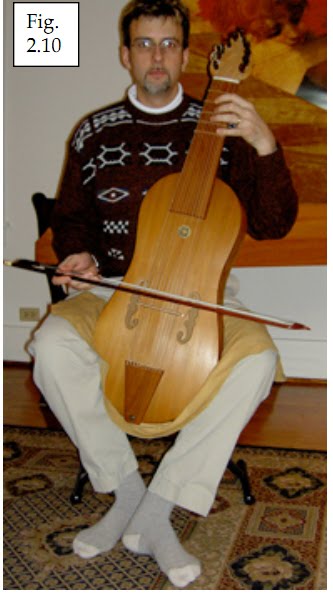 Lira da gamba - Lirone