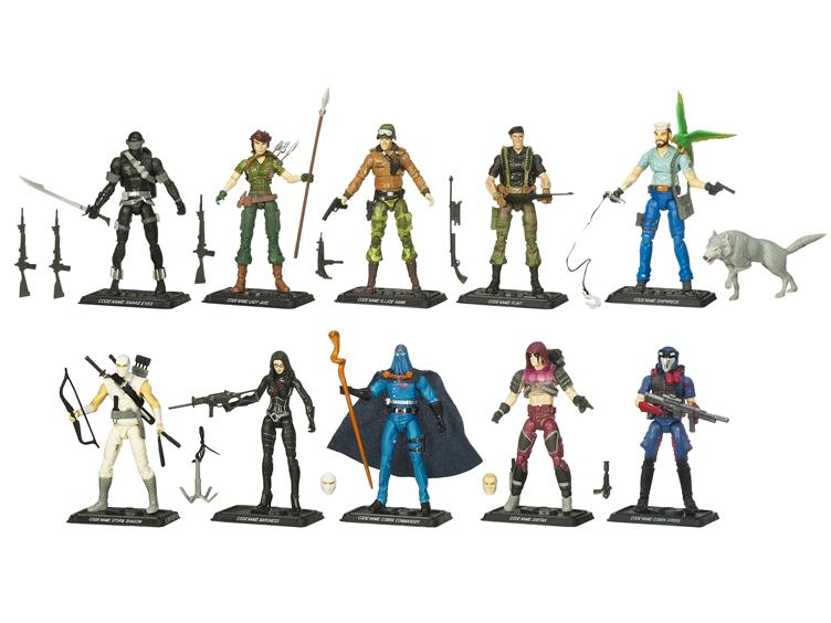 UNIQUE TOYS TRADING: 25th Anniversary - Set of GI Joe 5-Pack #2 & Cobra ...