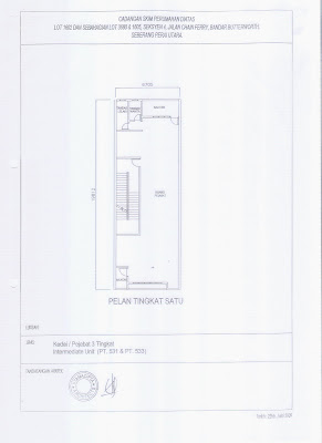 E-CENTURY REALTY: PELAN BANGUNAN KEDAI PEJABAT 3 TINGKAT