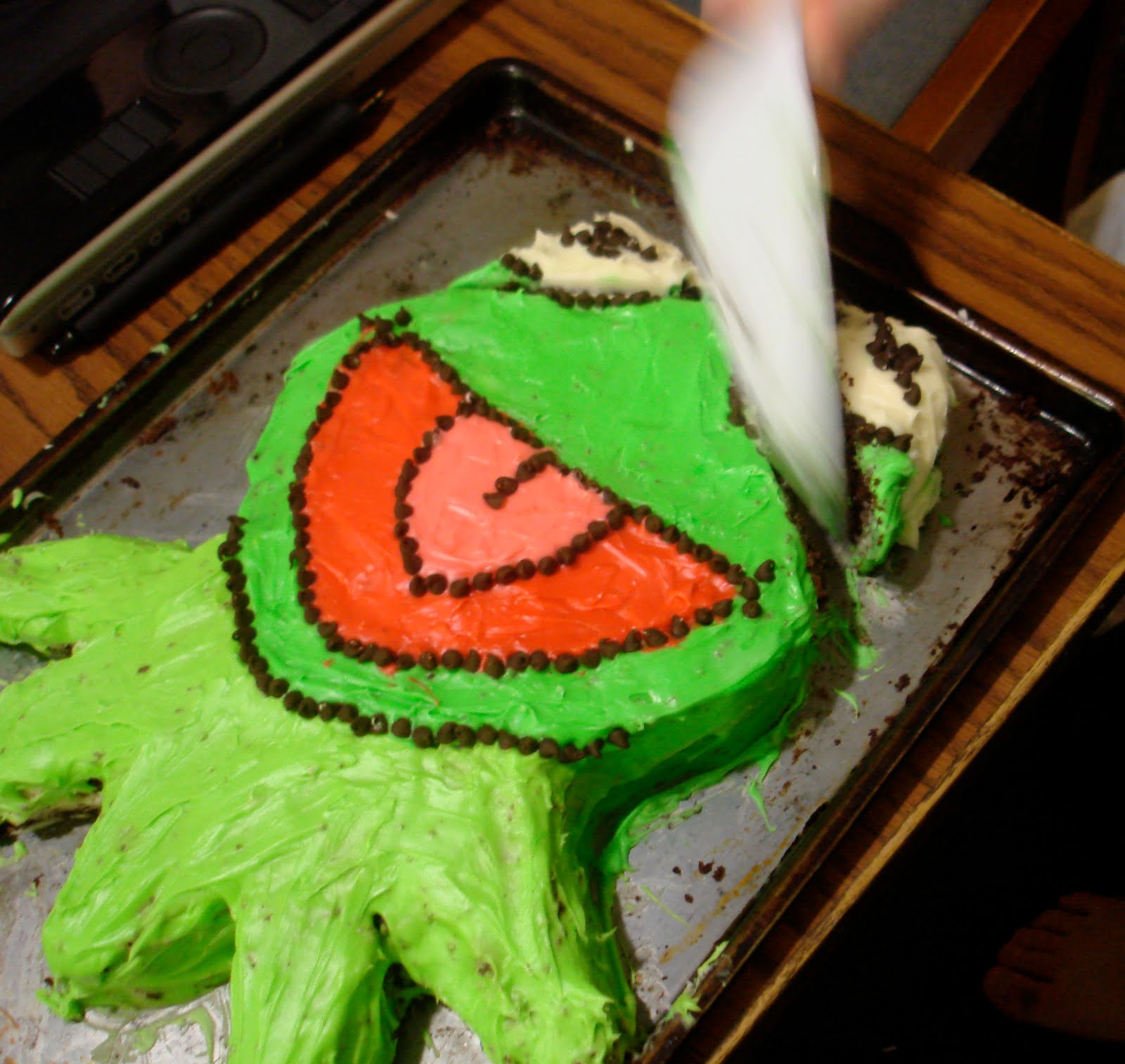 HunkyDorky: Kermit the Frog Cake
