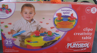 Playskool Clipo Creativity Table- Review - Mom and More
